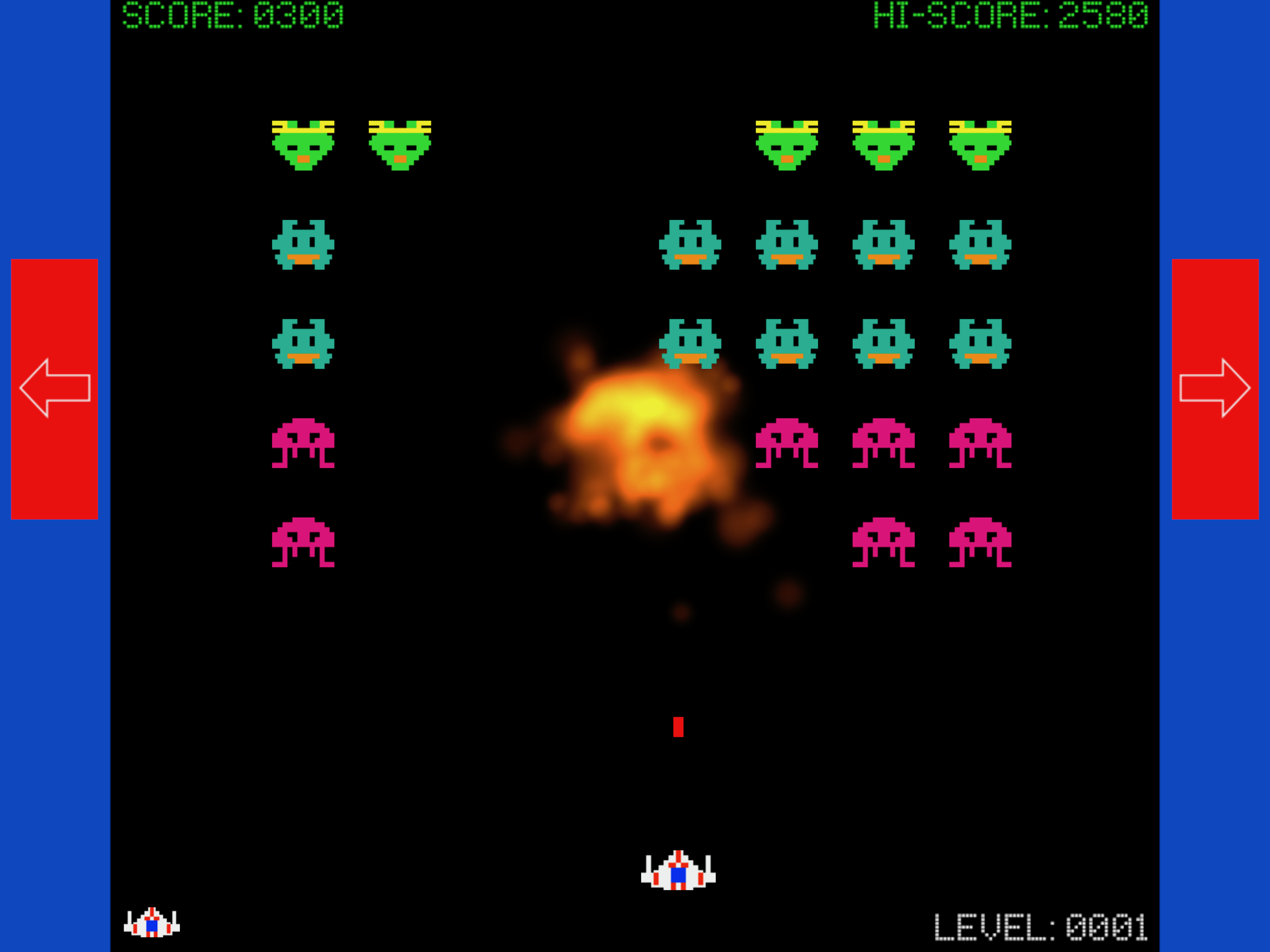 Space Invaders Remake for iPhone & iPad – EDUCATRÓNICA